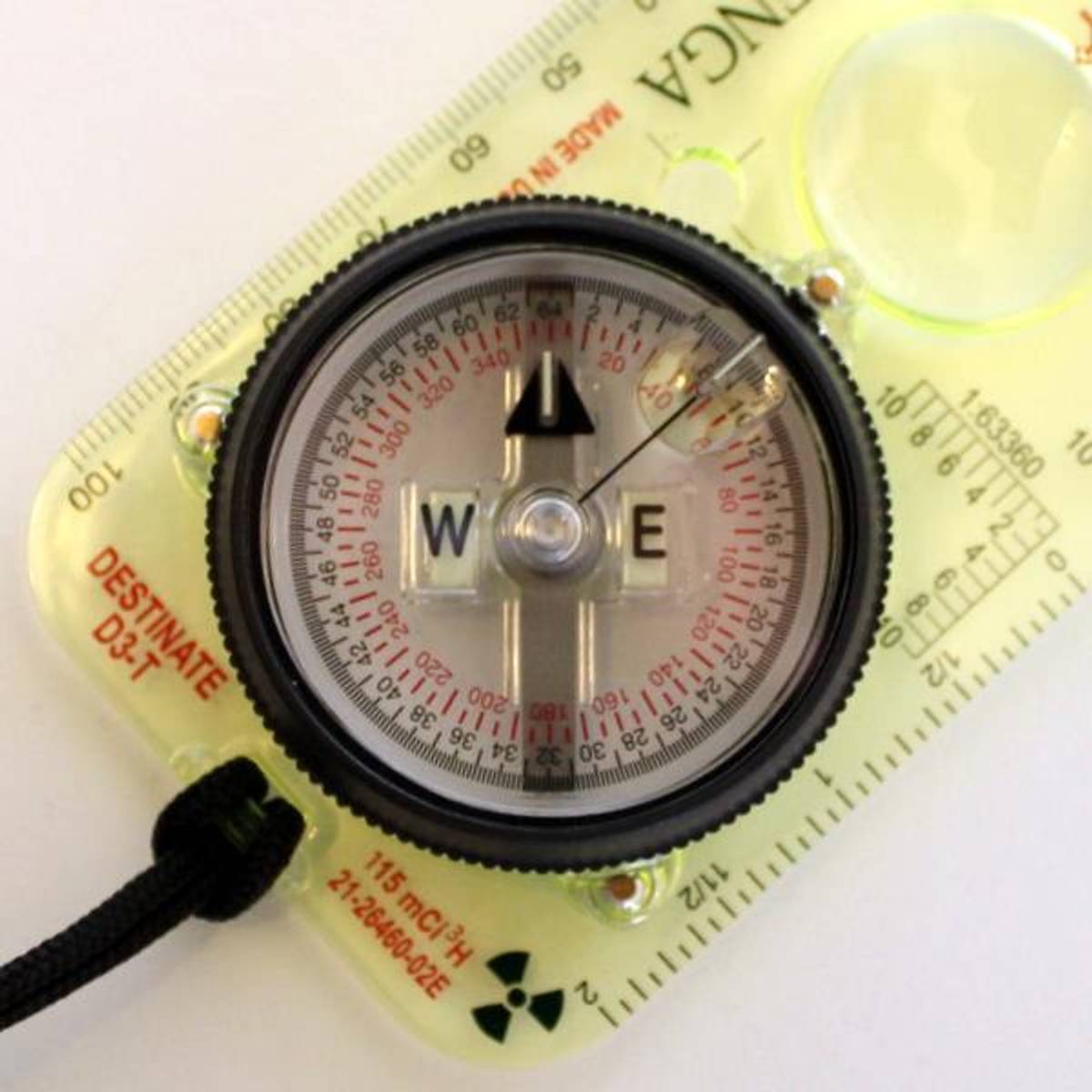 Cammenga Destinate Tritium Protractor Compass Cold Skills Norge